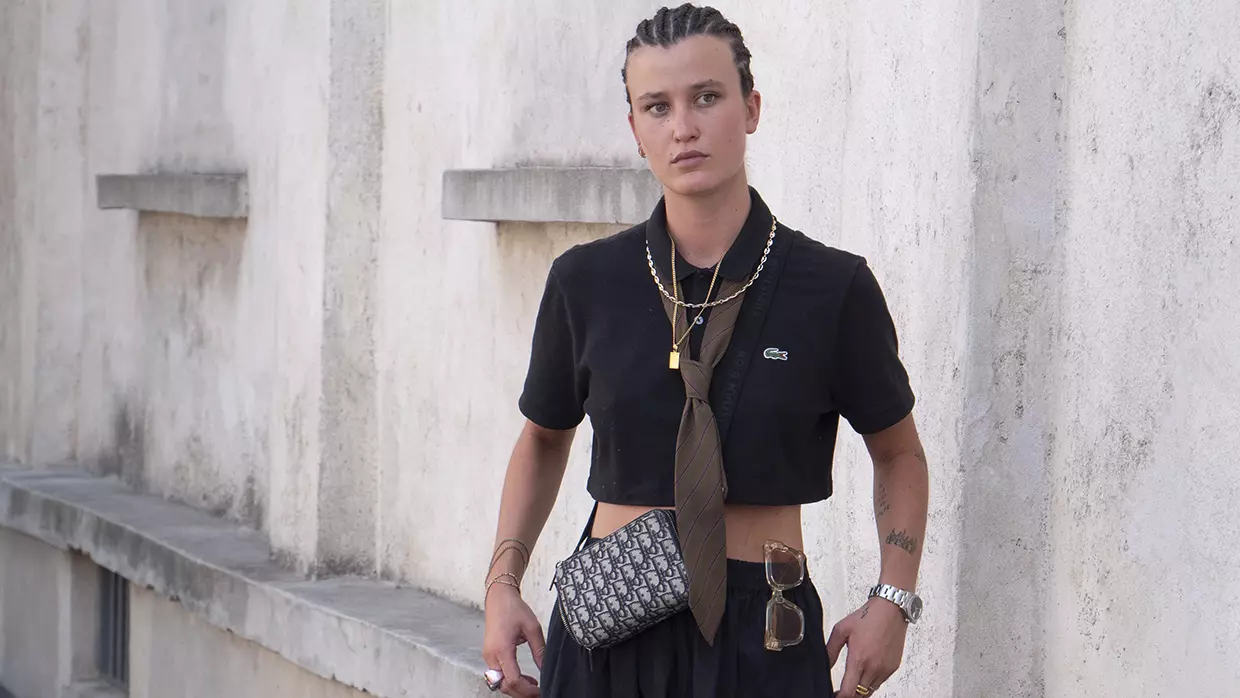 Mode look van de dag: total black